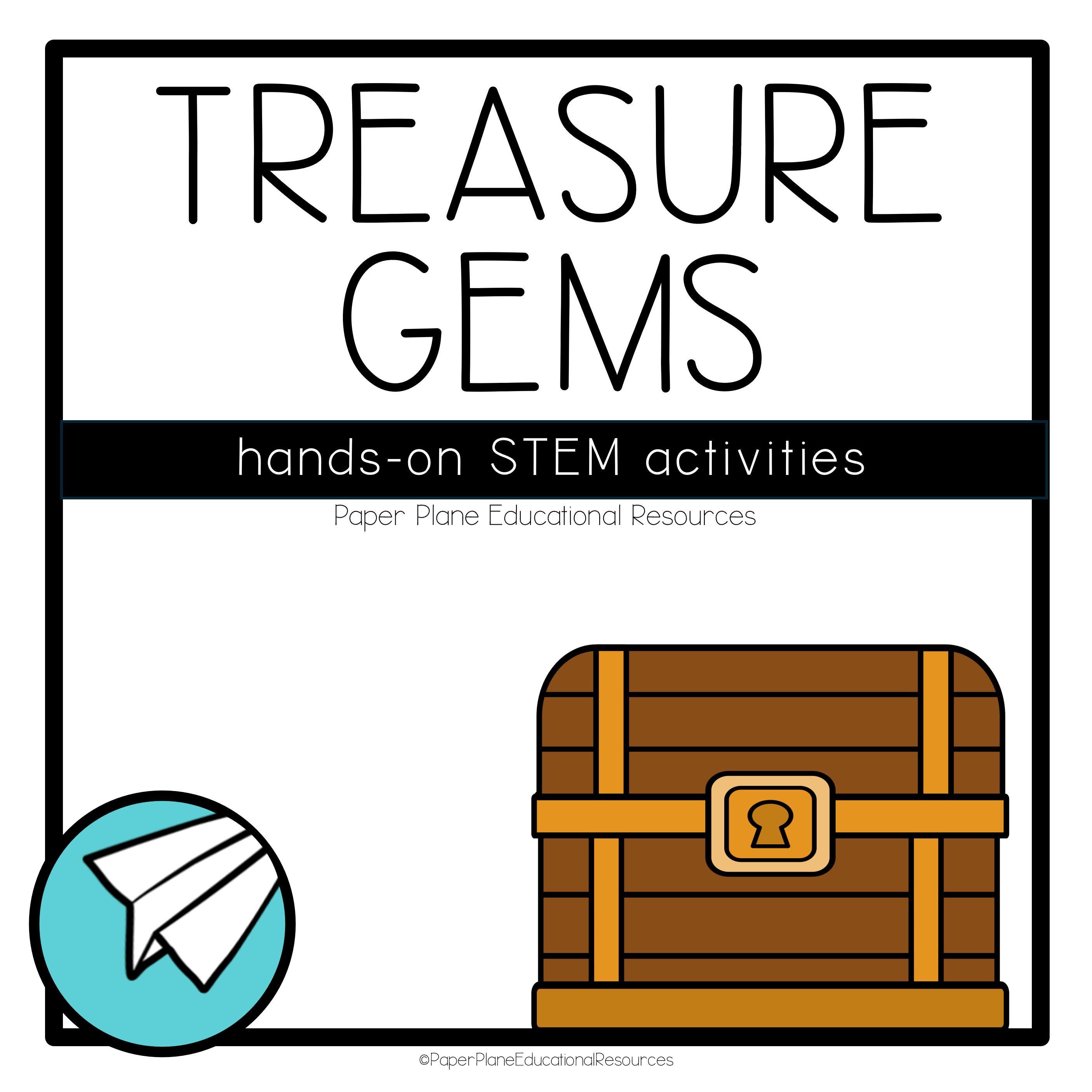 Treasure Gems STEM Freebie – Paper Plane Educational Resources